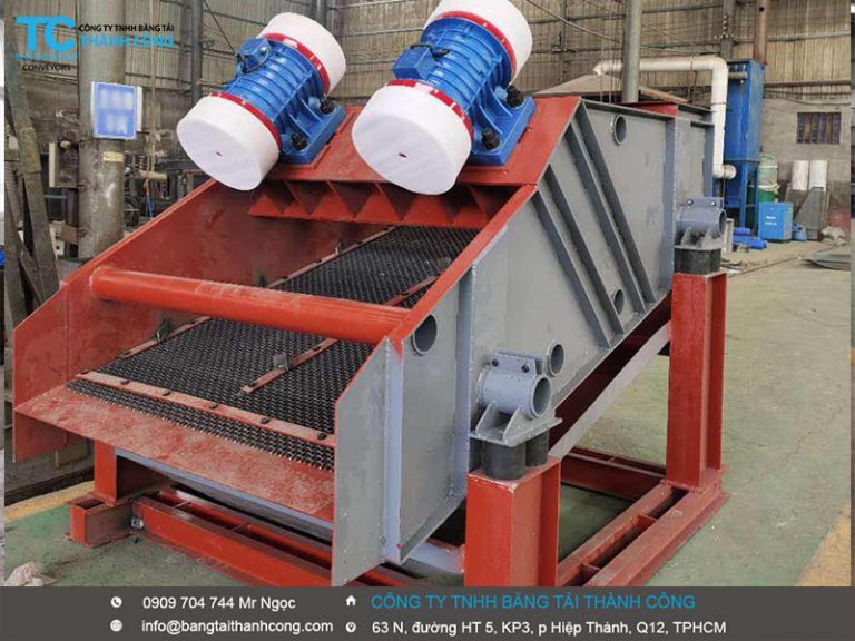 Máy sàng rung tuyến tính - Máy cấp liệu rung